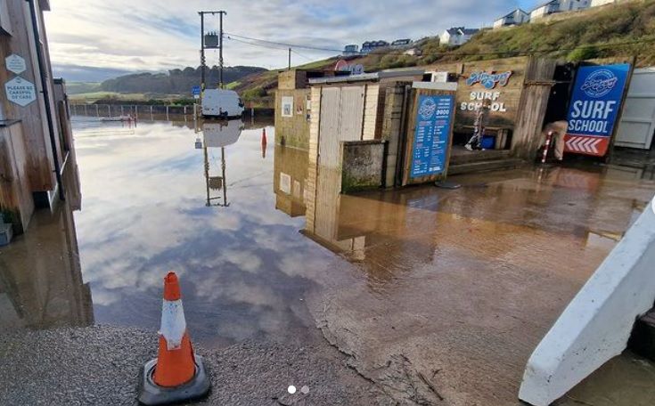 Clean-up underway after widespread flooding in Cornwall | News - Hits Radio (Cornwall)